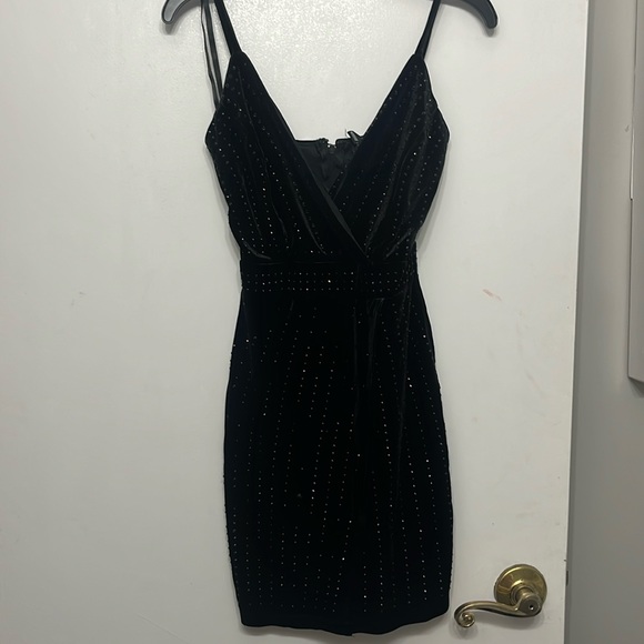 Windsor | Dresses | Windsor Black Sequin Mini Dress | Poshmark
